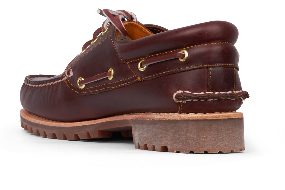 Timberland Authentics 3 Eye Lug | Burgundy Full Grain → Shoe Chapter