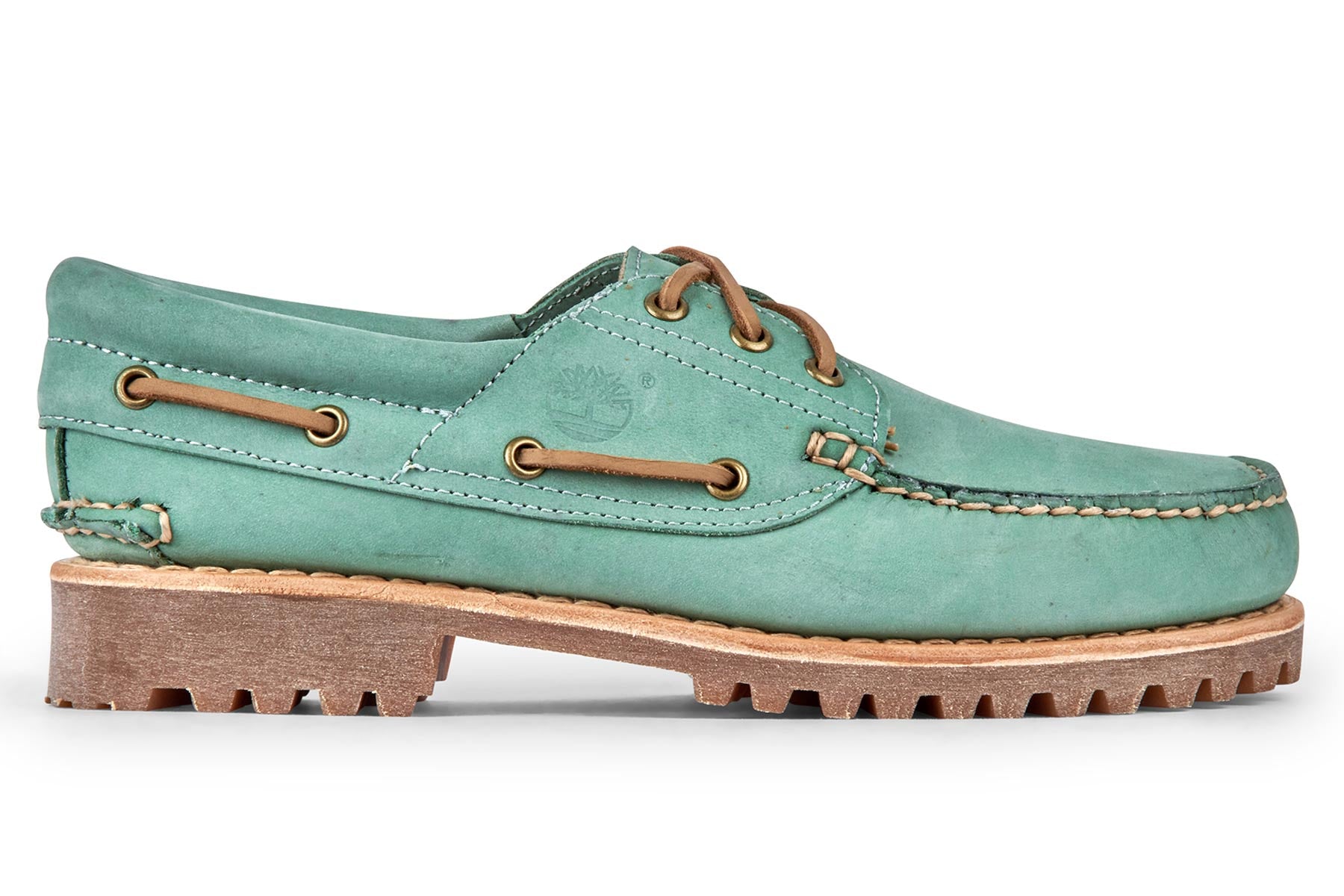 Timberland Authentic 3 Eye Lug | Medium Green Nubuck → Shoe Chapter