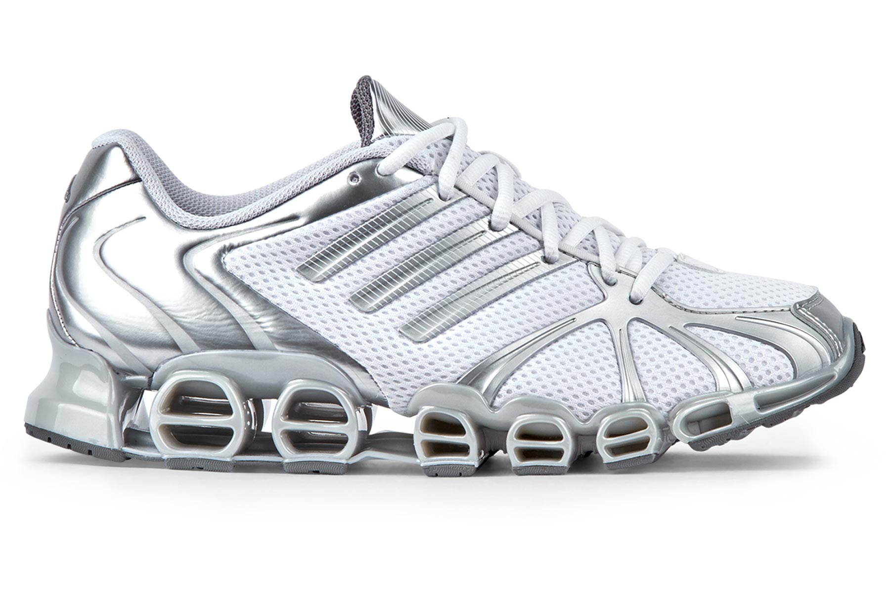 Adidas Mega Ghostride W | FTW White/Silver Metallic → Shoe Chapter