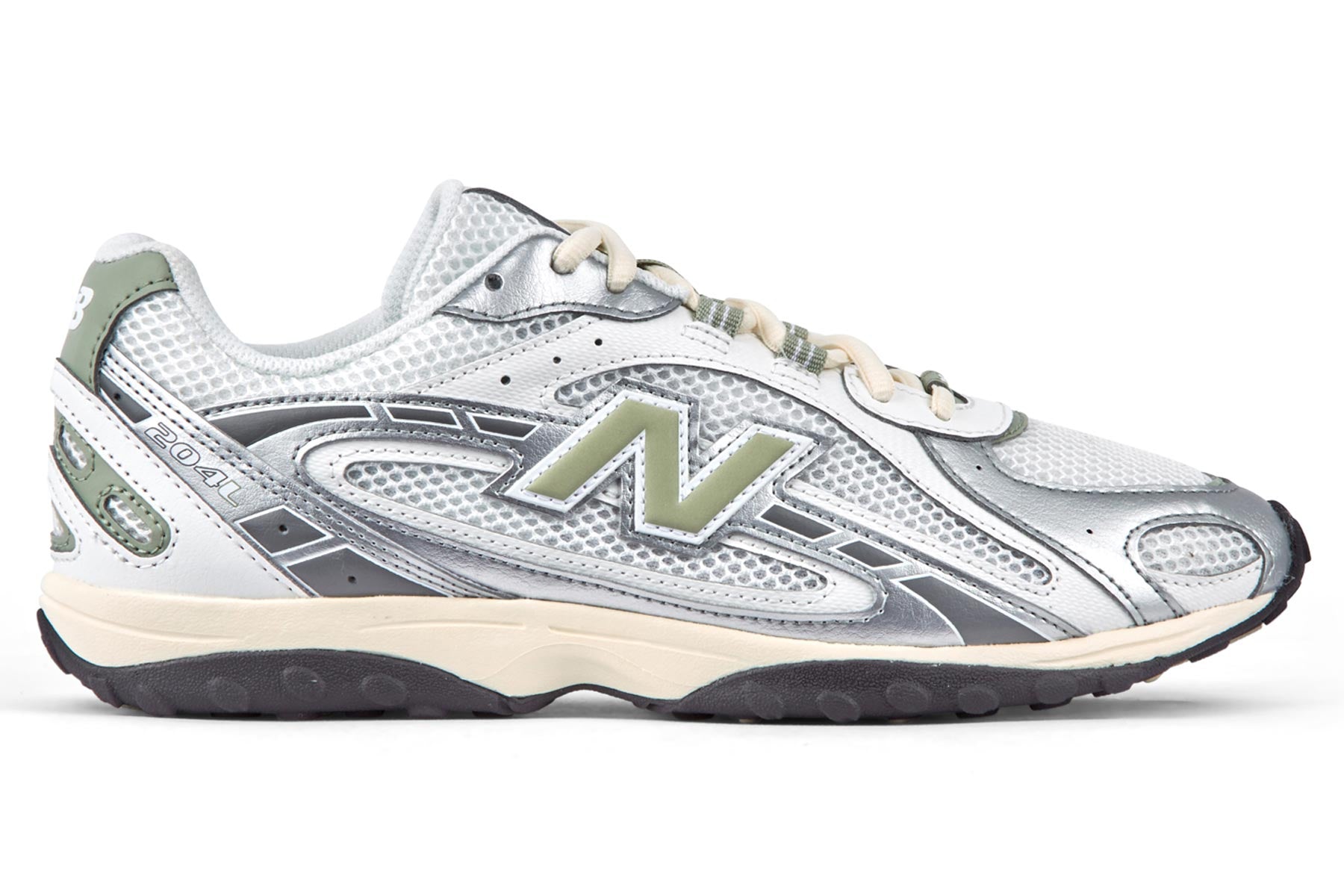 New Balance U204LSWB | Silver Metallic/Garter Snake → Shoe Chapter