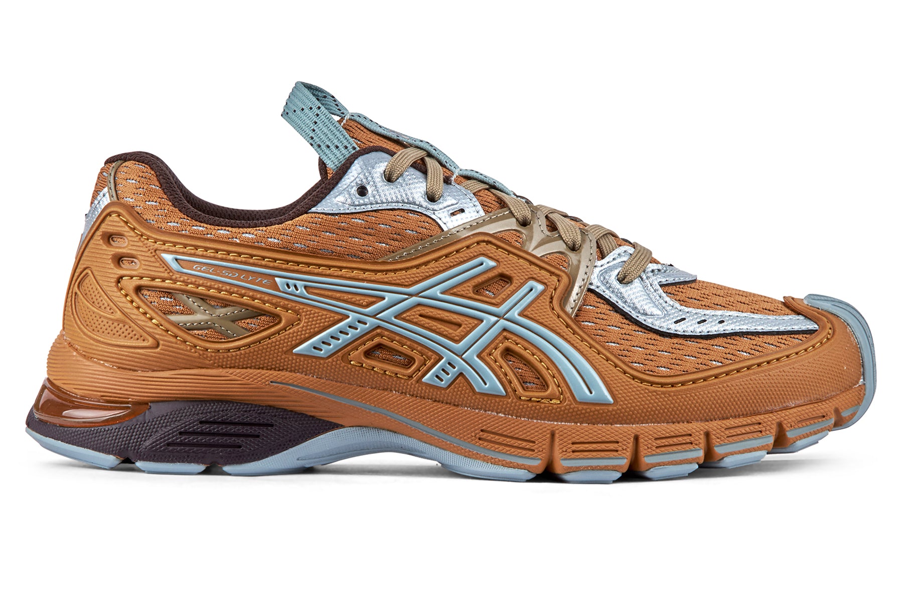 Asics UB12 S Gel SD Lyte | Dolphin Grey/Rust Orange → Shoe Chapter